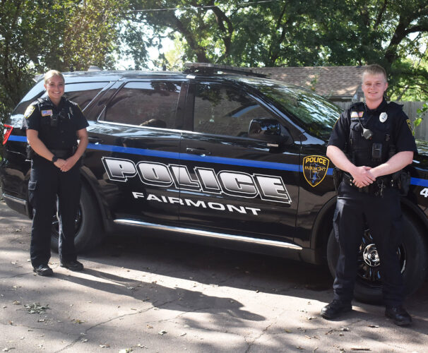 Two officers join Fairmont PD | News, Sports, Jobs - Fairmont Sentinel